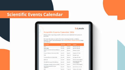 Scientific Events Calendar H1 2026 | SciLeads